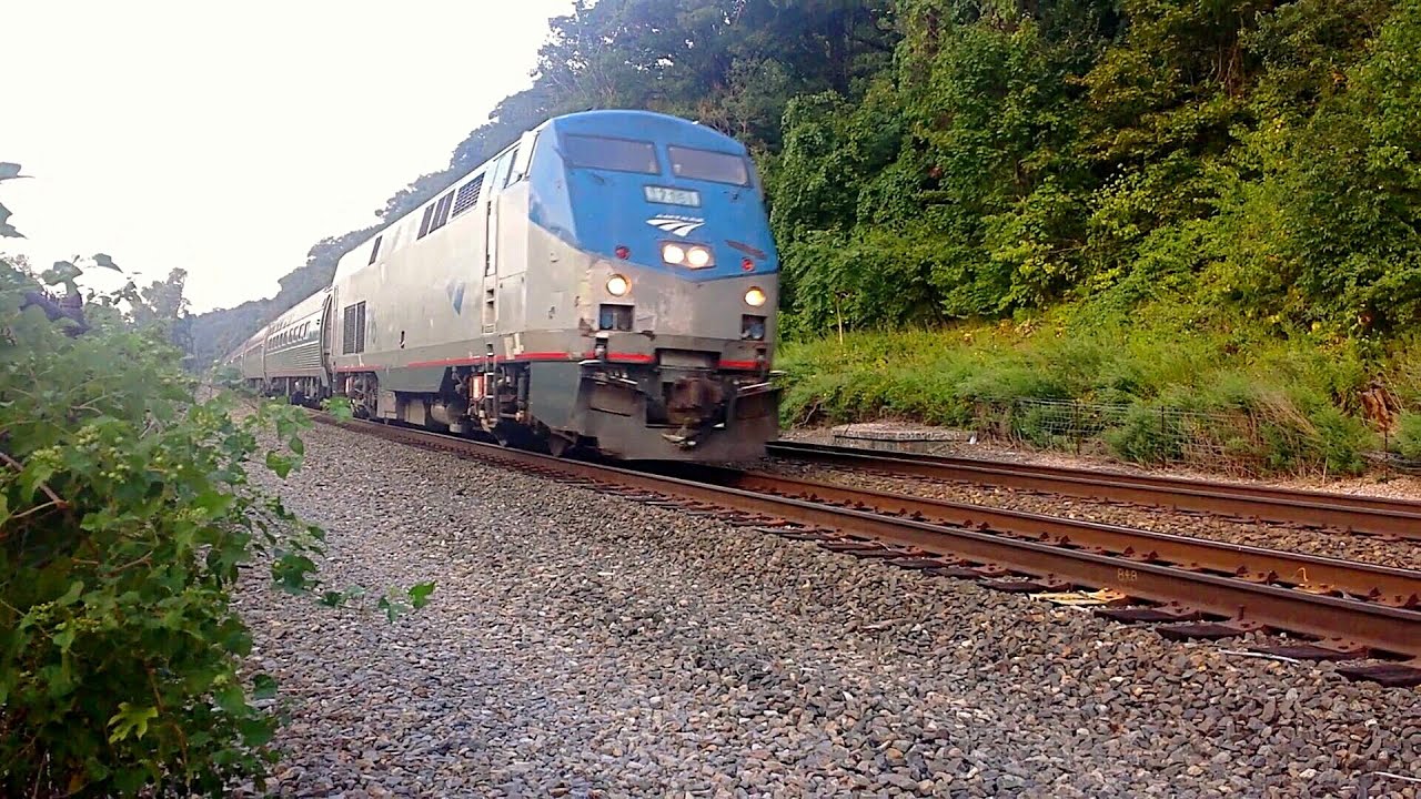 Amtrak Empire Service chasing... - YouTube