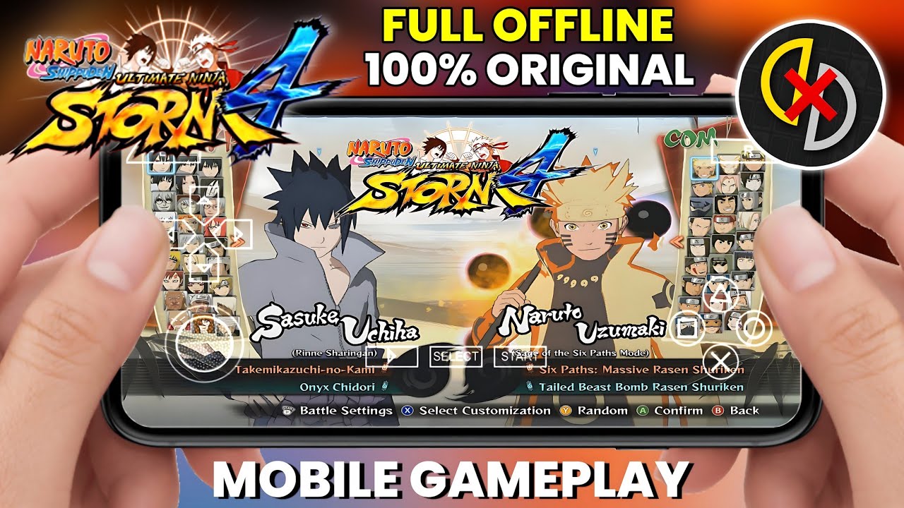 How To Play Naruto Shippuden Ultimate Nijna Storm 4 Game on Android ...