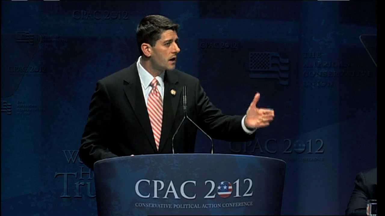 CPAC 2012 - Congressman Paul Ryan - YouTube