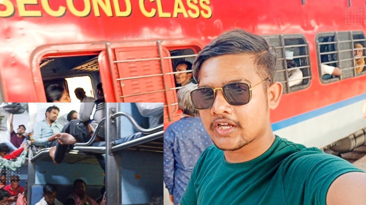 General Coach Train Journey|| Ashram express Ahmedabad To Delhi ...