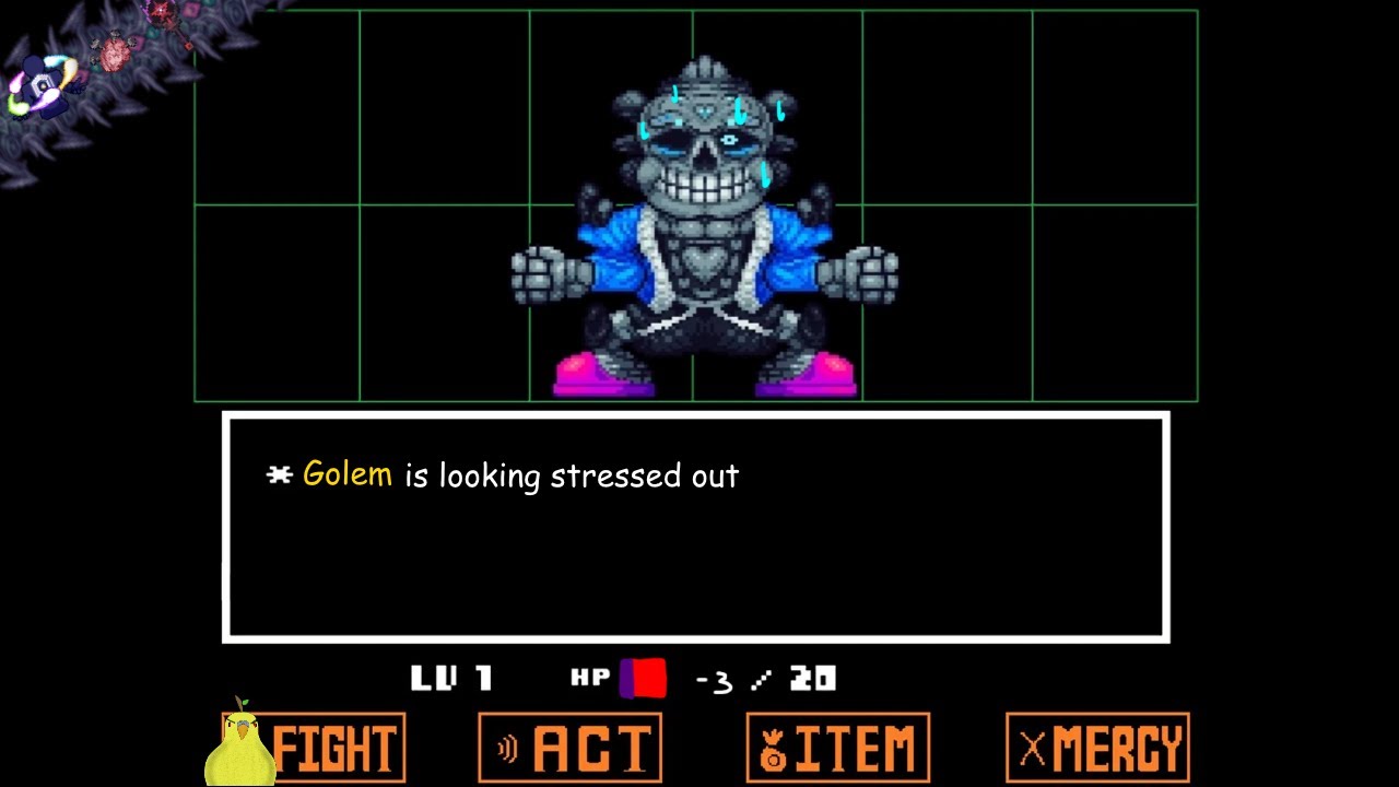 SANS UNDERTALE(Golem) Isn't Spared || Terraria Malice, Death, Eternity ...