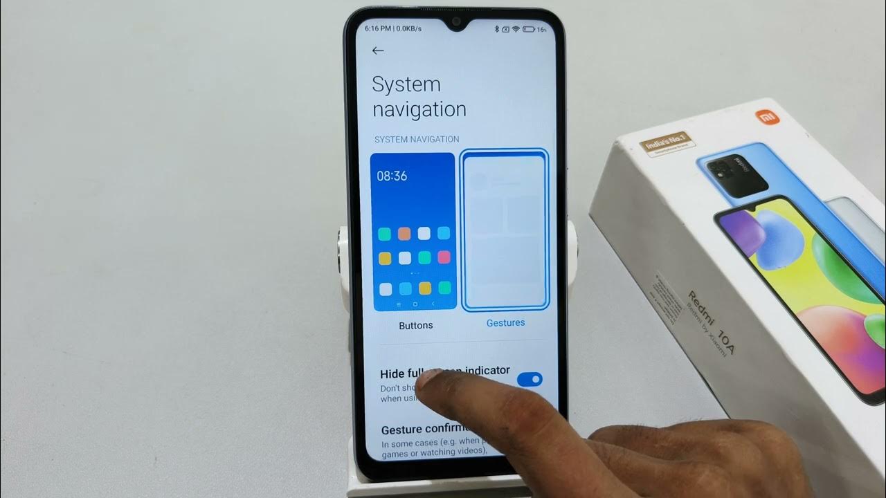 how to use navigation button in Redmi 12C | Redmi 10A me navigation button kaise set kare - YouTube