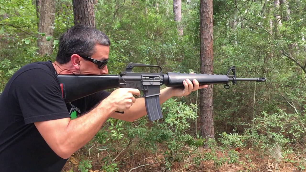 M16 Full Auto - YouTube