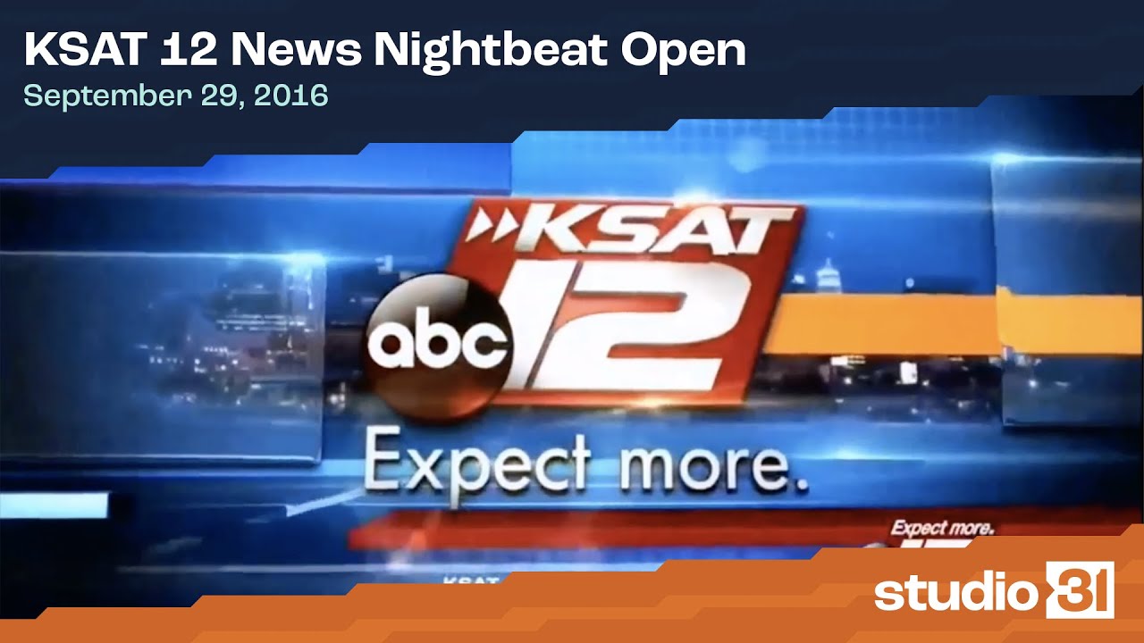 KSAT 12 News Nightbeat Open, 9/29/2016 (New Set) - YouTube