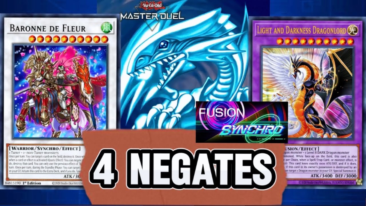 BLUE-EYES Fusion Synchro Deck, 4 NEGATES Crushing Festival Decks ...