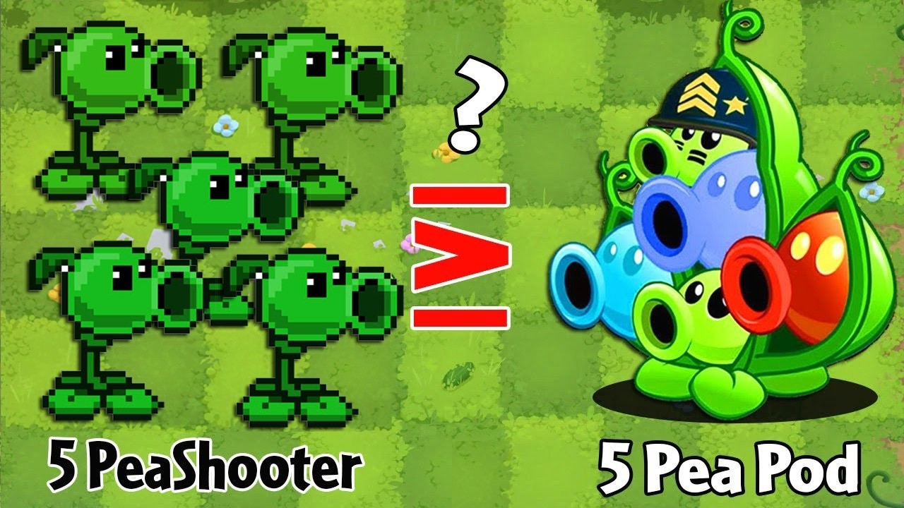 Pvz Discovery - All PEA Plants Fusion & Evolution - YouTube
