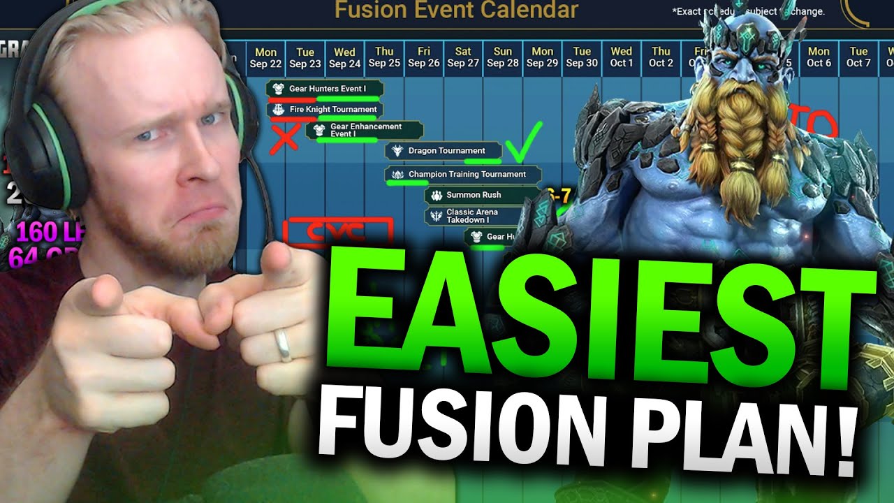EASIEST FUSION PLAN for Granyt! - DON'T MISS THE TRAPS! - Raid Shadow ...