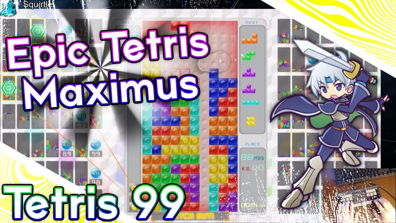 Tetris 99 Light Theme! Epic Tetris Maximus - YouTube