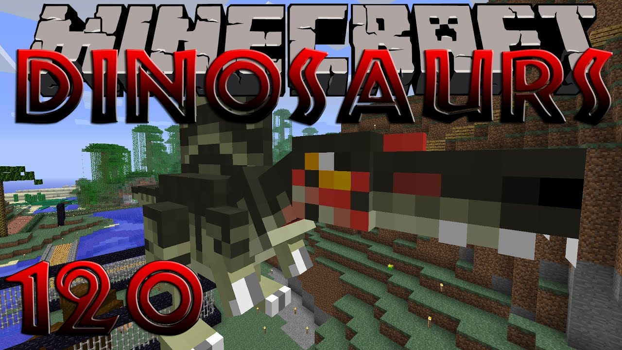 Minecraft Dinosaurs - Part 120 - Baby Dilophosaur! - YouTube