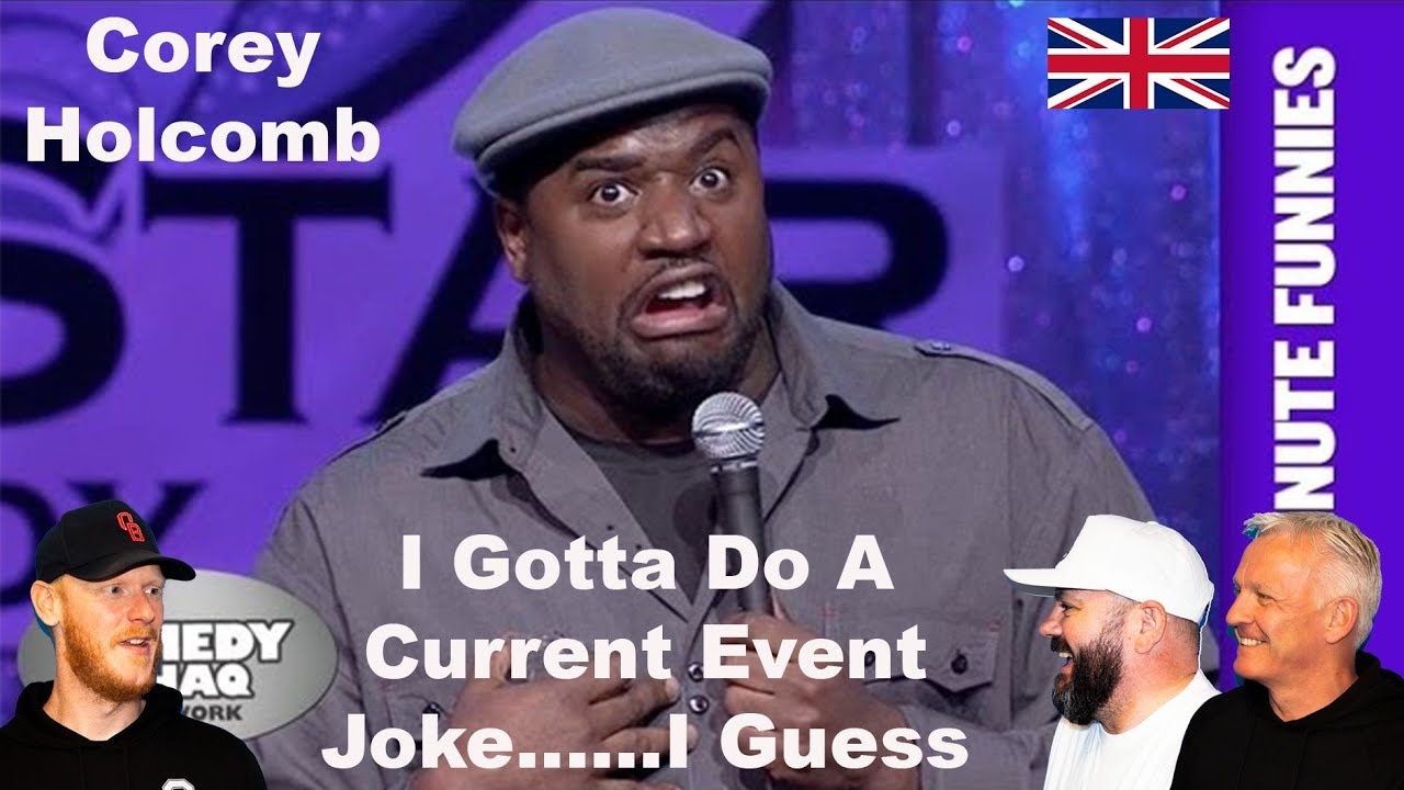 Corey Holcomb - I Gotta Do a Current Event Joke REACTION!! | OFFICE ...
