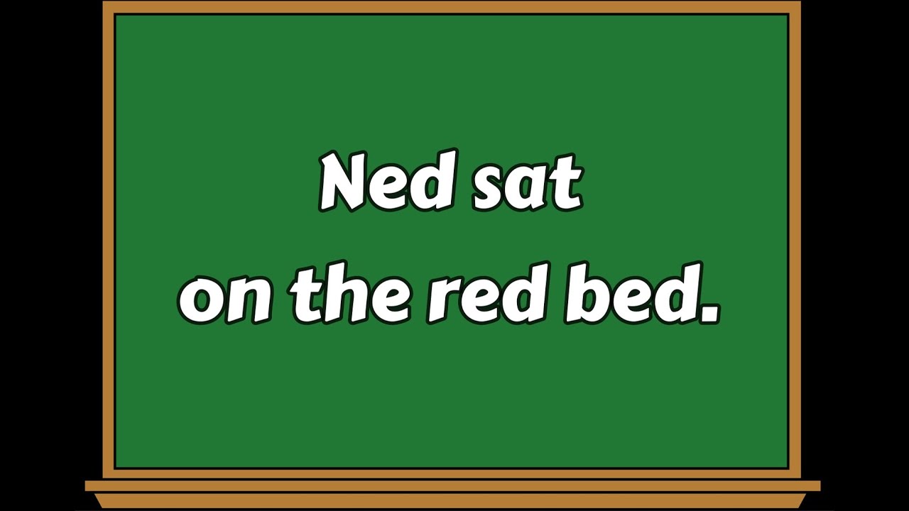 CVC READING 05 | (-ed) | VOCABULARY | KIDS - YouTube