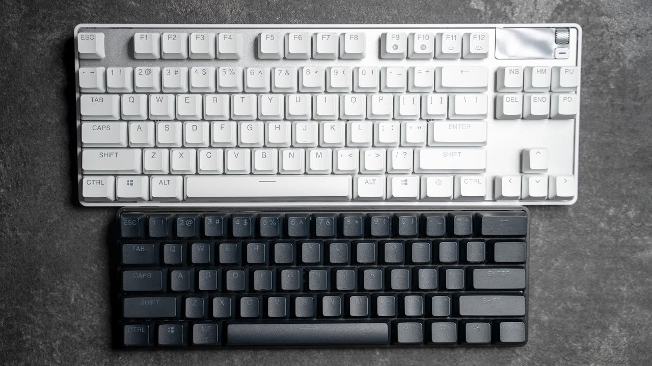 SteelSeries Apex Pro Mini Gen 3 & Apex Pro TKL Gen 3 White - YouTube