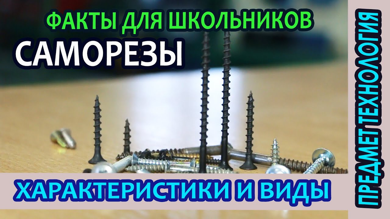 Что такое саморезы. Разновидности, назначение и характеристики ...