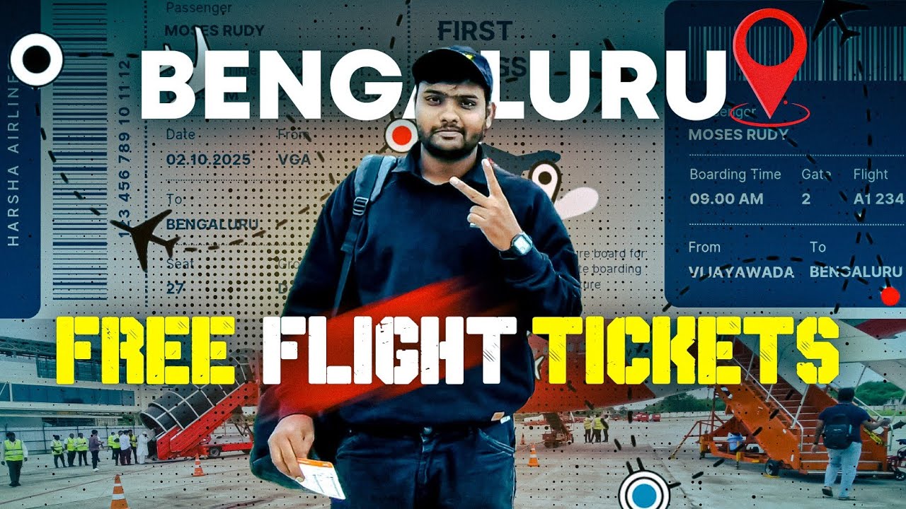 How to get FREE FLIGHT TICKETS - YouTube
