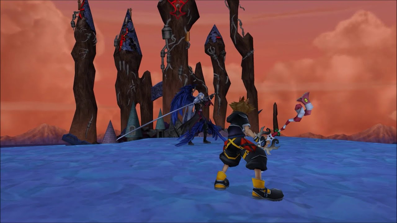 KH2FM - Sephiroth (54 Seconds) [PS2 ver./PCSX2] - YouTube