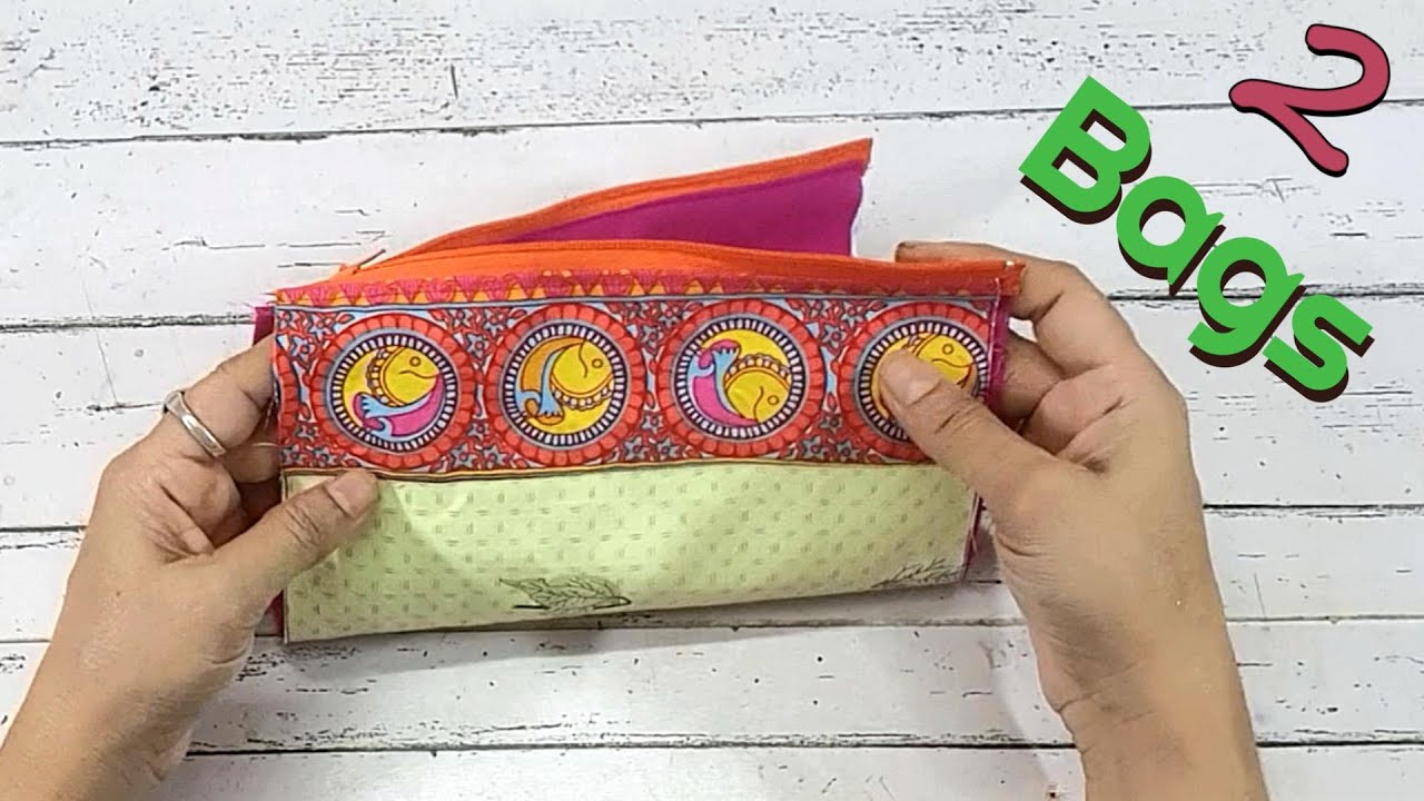 2 Extremely Easy Method To Make Bags, Step by Step Tutorial - YouTube