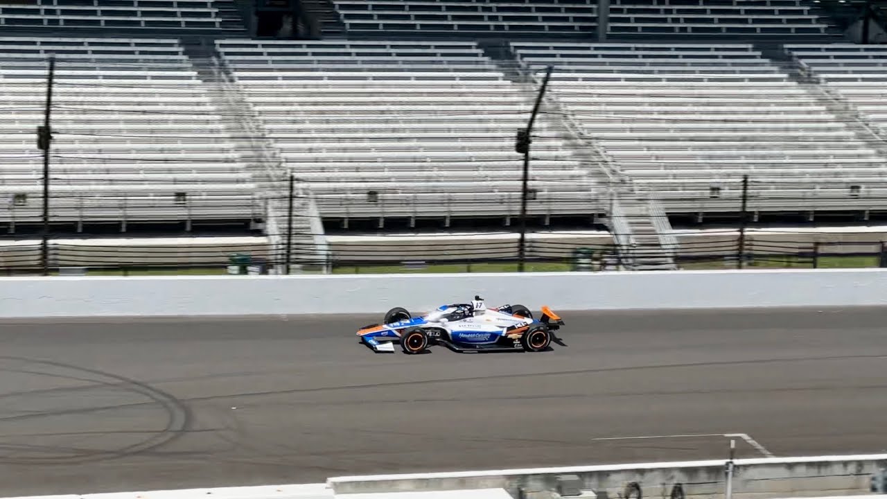 Kyle Larson 2025 Indianapolis 500 Qualifying Day 1 - YouTube