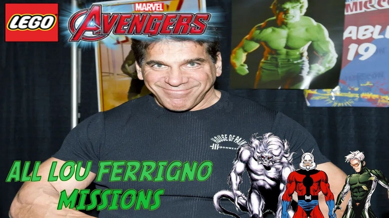 LEGO Marvel's Avengers - Unlocking Lou Ferrigno (All Lou Ferrigno ...