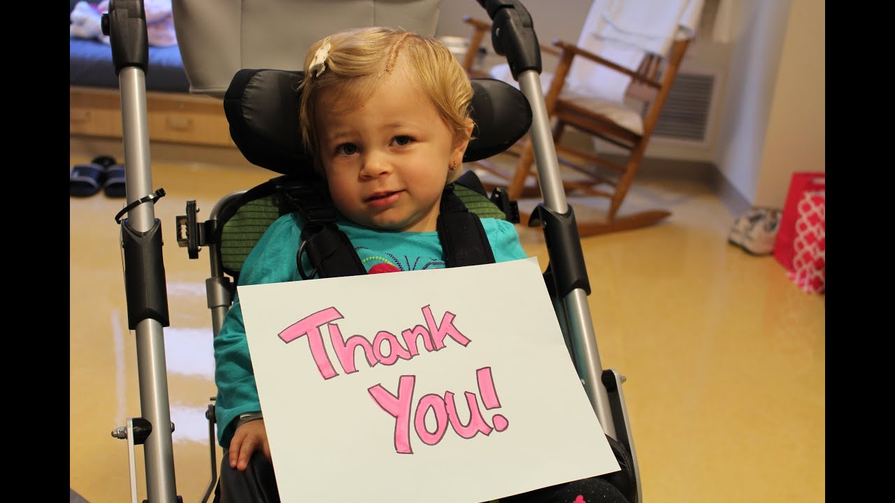A Great, Big Thank You from Patients at Children's Specialized Hospital ...