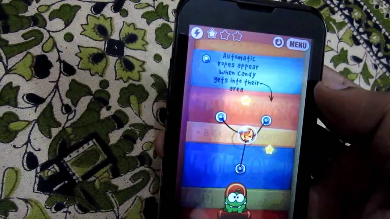 Micromax A87 Games #3 : Cut The Rope Experiments Free - YouTube