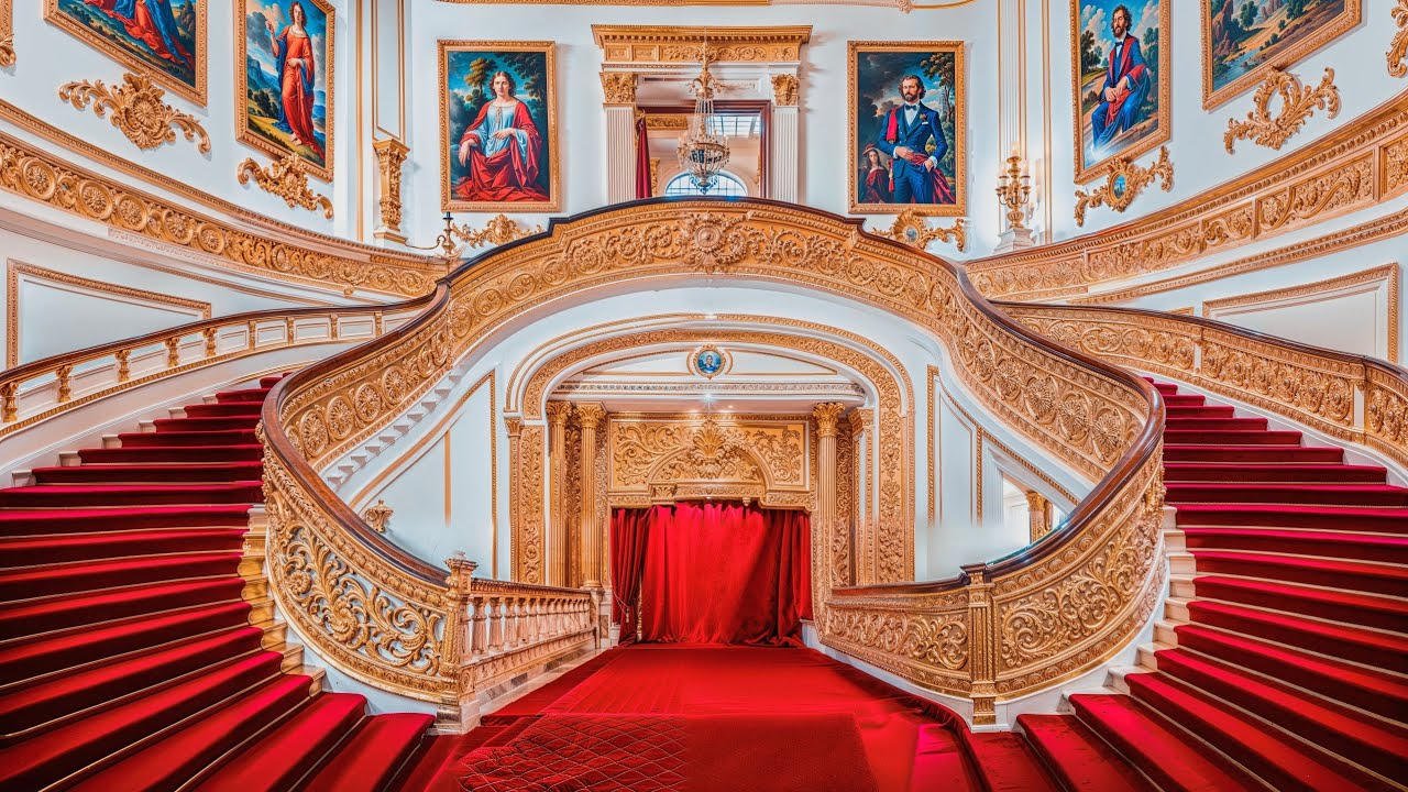 Inside King Charles III $5 Billion Buckingham Palace - YouTube
