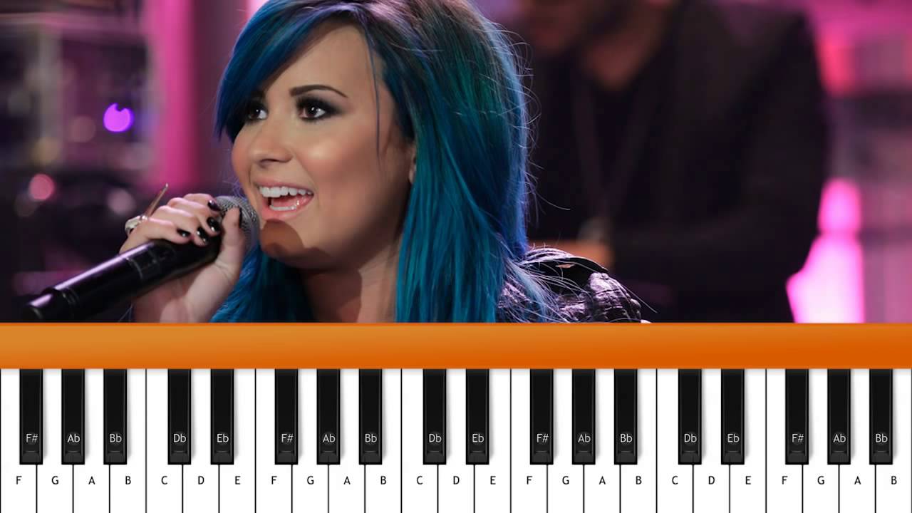 #41 Learn to play Let It Go Demi Lovato Frozen Soundtrack - YouTube