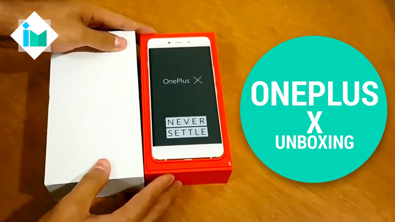 One Plus X - Unboxing en español - YouTube