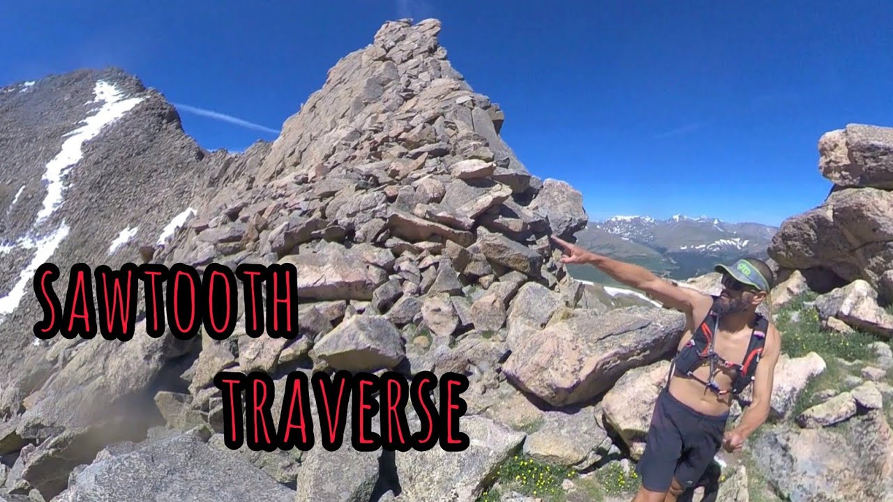 Sawtooth Traverse: Mt. Bierstadt And Mt. Evans - YouTube