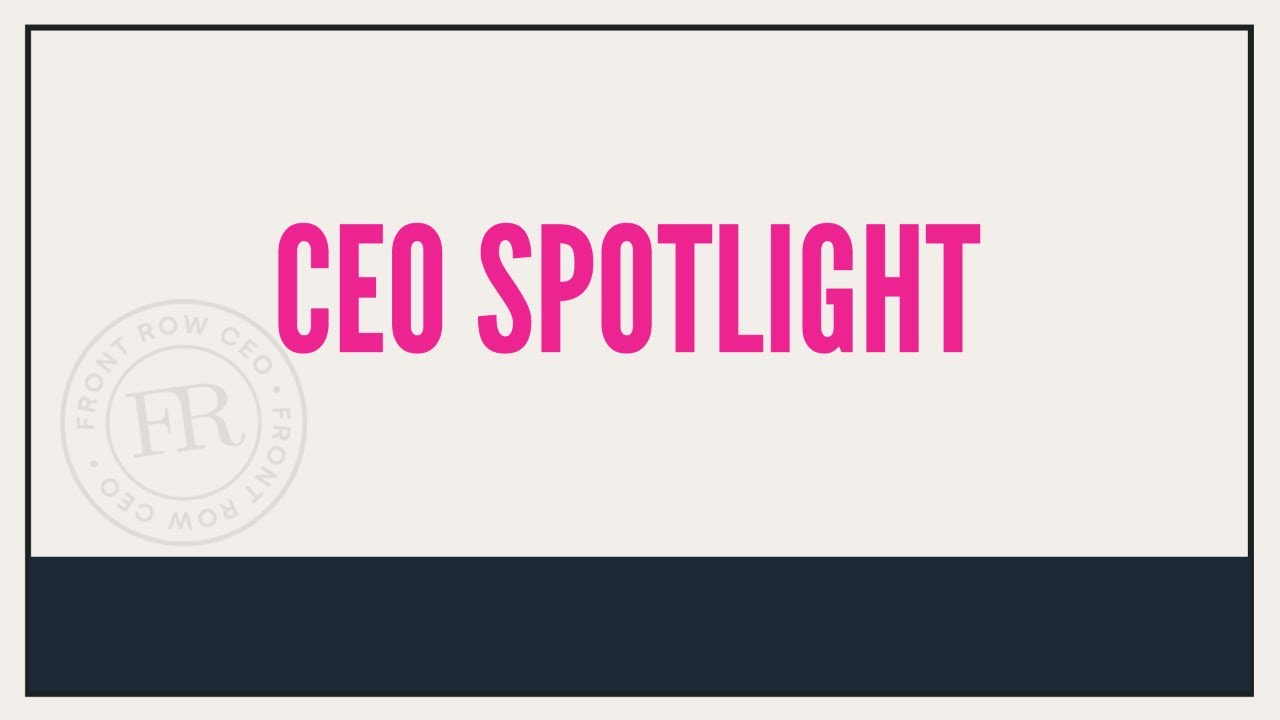 CEO Spotlight with Heather Frechette-Crowley - YouTube