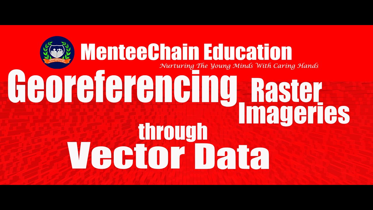 GIS Tutorial 2: Georeferencing Raster Images Through Vector Data - YouTube