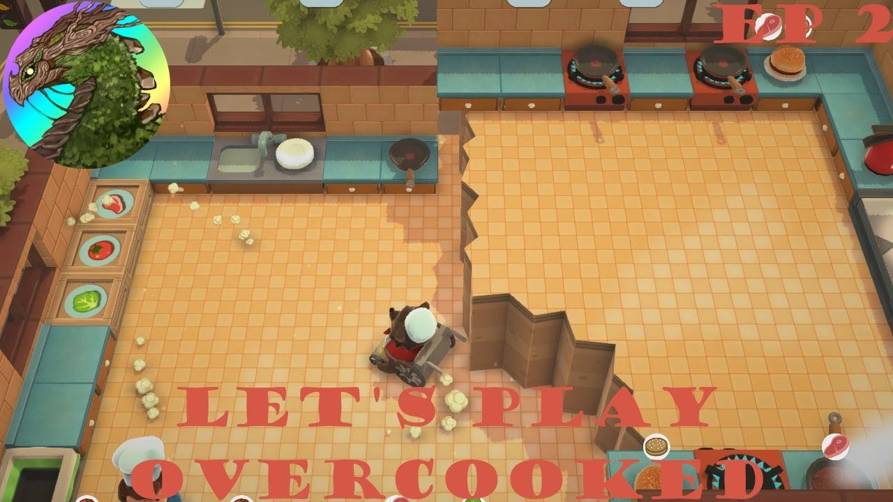 Overcooked - Ep2 RACCOON! - YouTube