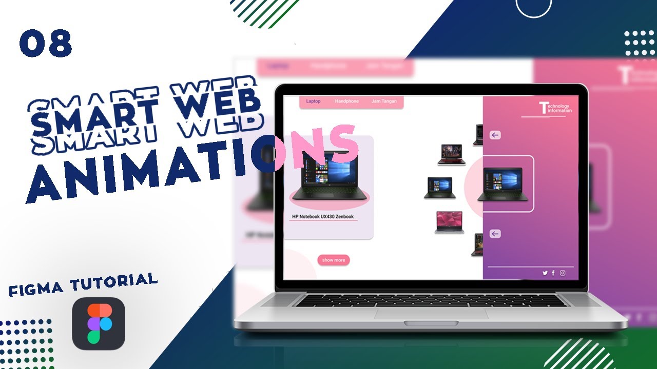 TUTORIAL DESAIN FIGMA | SMART WEB ANIMATIONS - YouTube