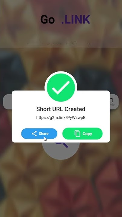 G2M . LINK - Go To My Link - Url Shortener Service, Create Tiny URLs - YouTube