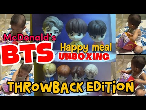 MCDONALD'S ( BTS ) THROWBACK EDITION TINYTAN Happy Meal BLIND BOX 2025 ...