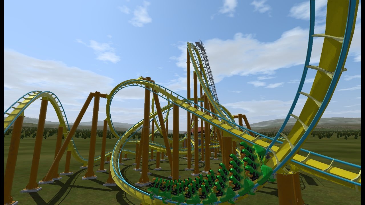 Floorless Coaster | Nolimits Coaster Designs - YouTube