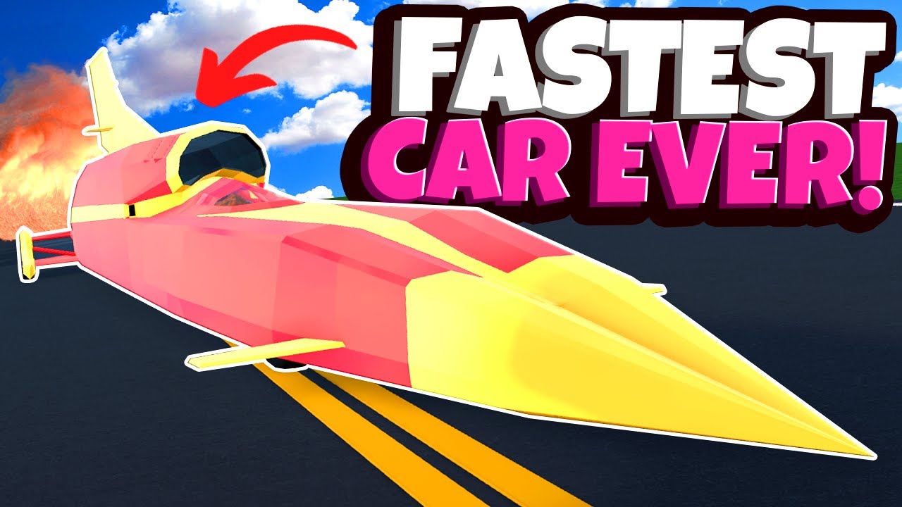 Crashing the NEW Fastest Rocket Car in Roblox Car Crushers 2! - YouTube