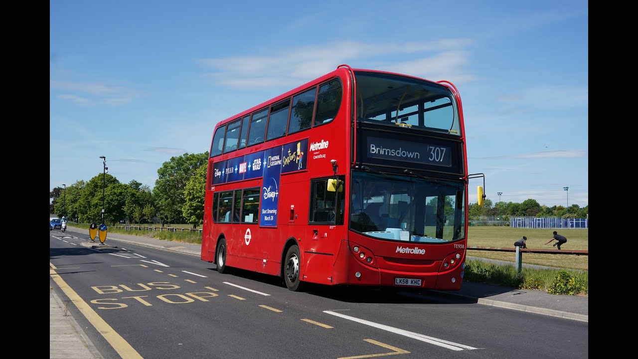 Arriva, Go Ahead & Metroline buses around Enfield Wash & Albany Park on ...