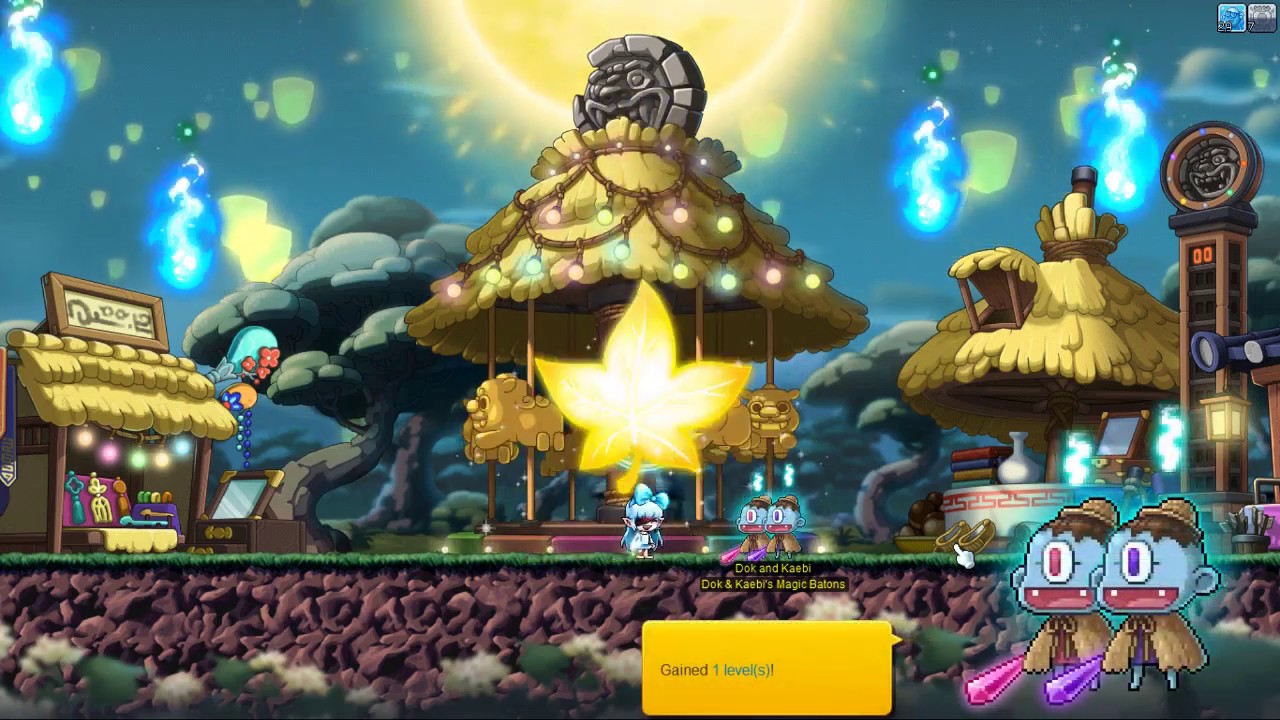 [Maplestory] Broken event! Level up 1-10 times with a bonk! - YouTube