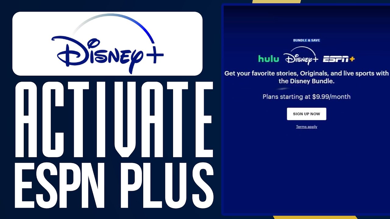 How To Activate ESPN Plus With Your Disney Plus Account (2025) Simple ...