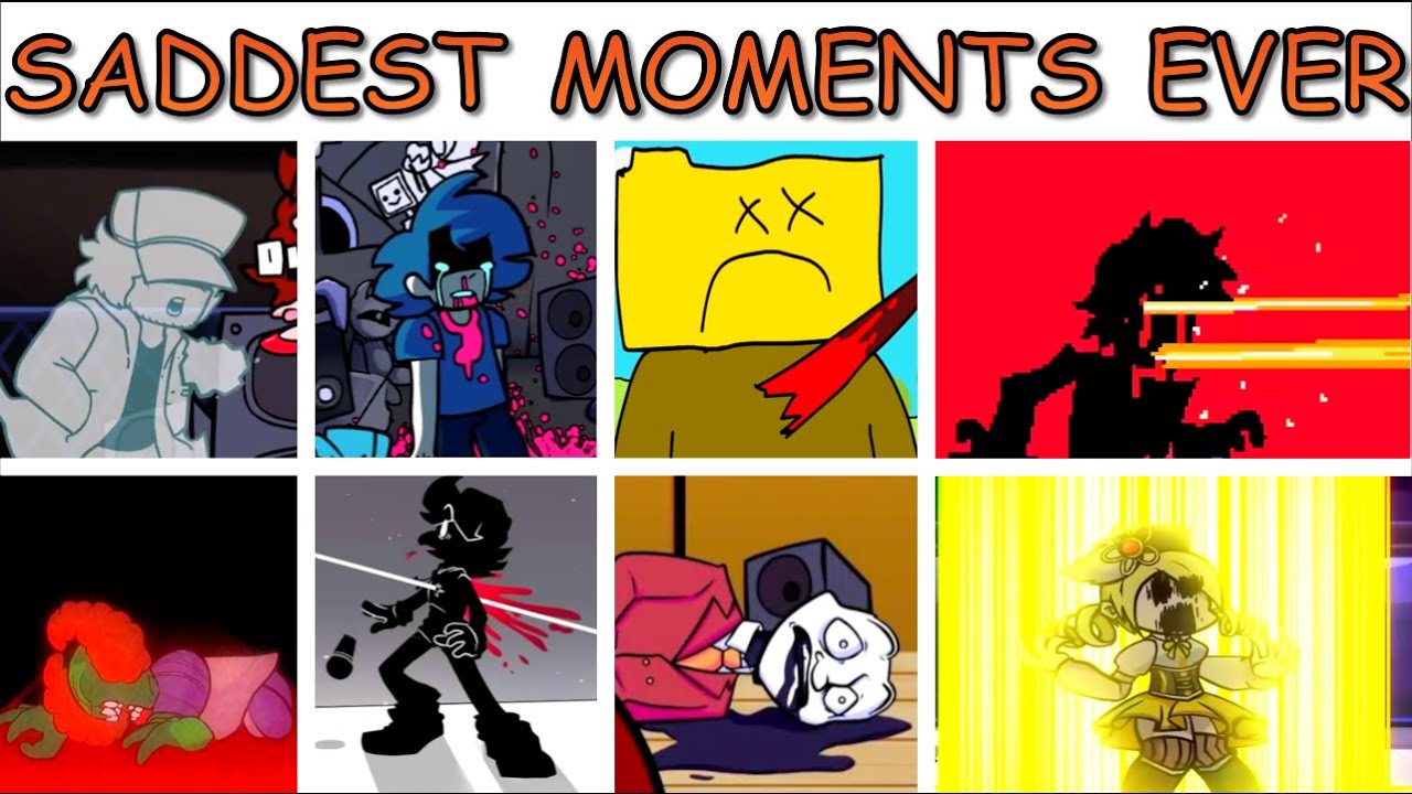 Saddest FNF moments EVER | Try NOT to CRY - YouTube