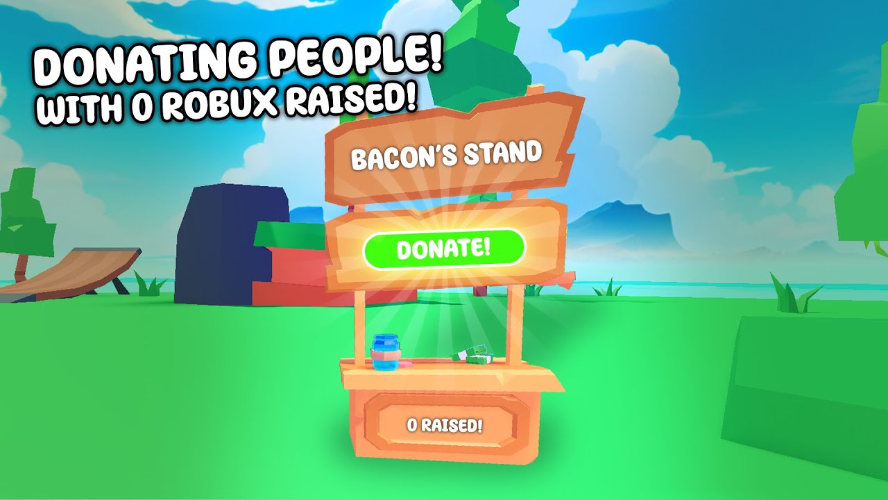 DONATING TO PEOPLE WITH 0 ROBUX RAISED! | Pls Donate - YouTube