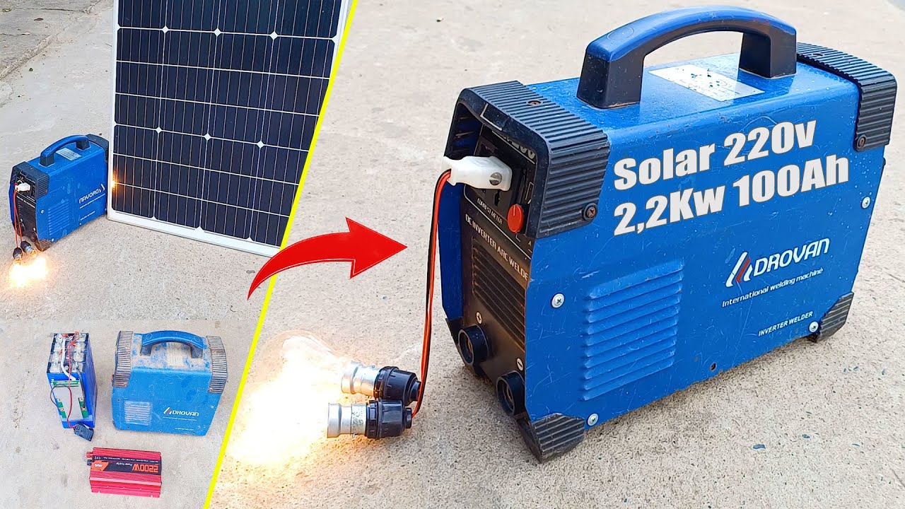 I Build free 2200Wh DIY solar generator - DIY Solar Generator for $150 ...