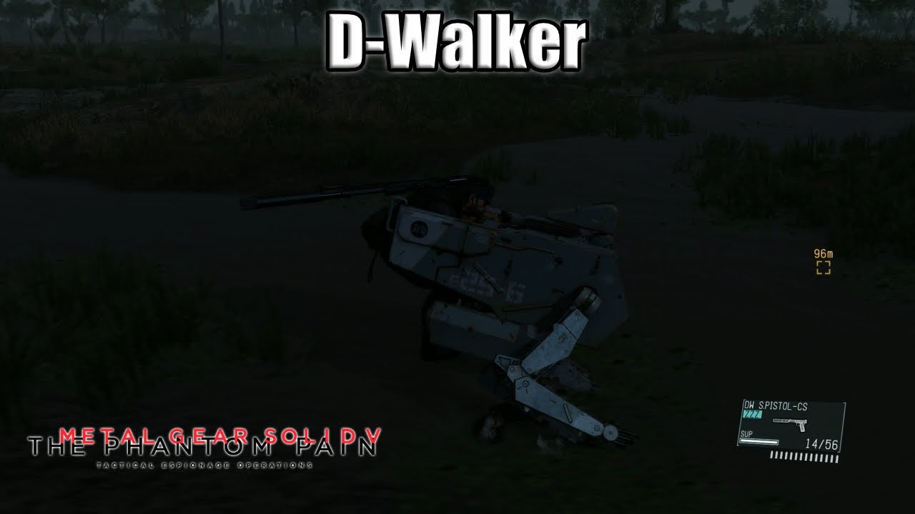 D-Walker | METAL GEAR SOLID V: THE PHANTOM PAIN - YouTube