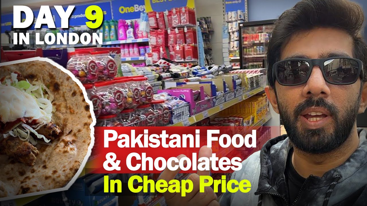 Pakistani Food in London | Cheap Chocolates in London - YouTube
