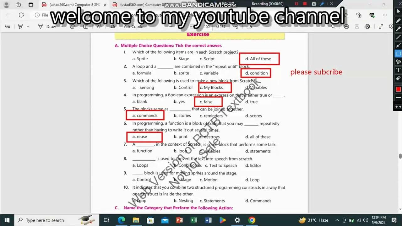 Class 8 computer chapter no 6 - YouTube