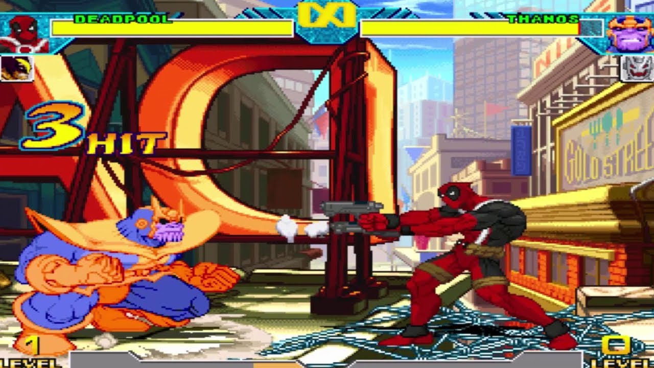 Deadpool & Wolverine VS Thanos & Ultron I Marvel vs Capcom - YouTube