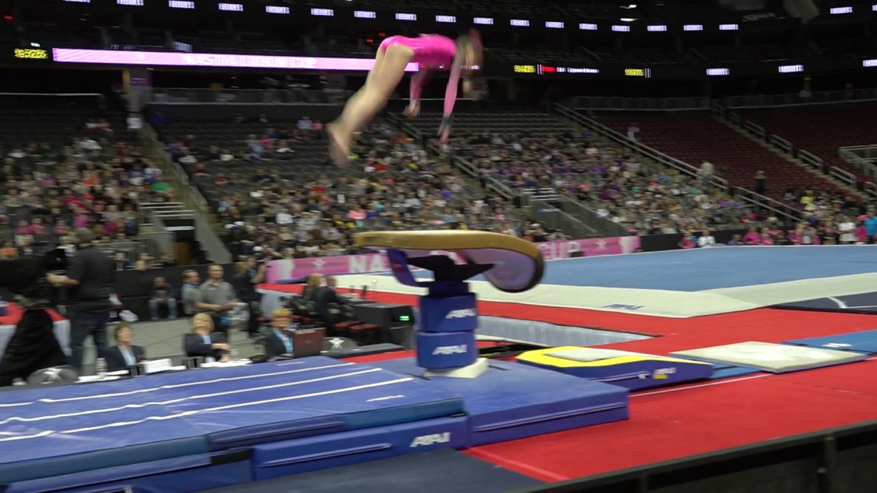 Nicole Riccardi - Vault - 2017 Nastia Liukin Cup - YouTube