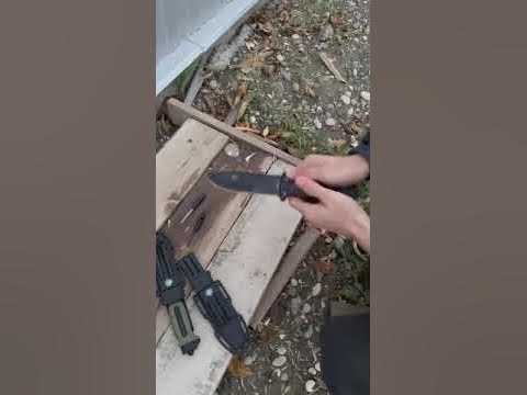 Нож Мини Коламбиа для выживания - YouTube