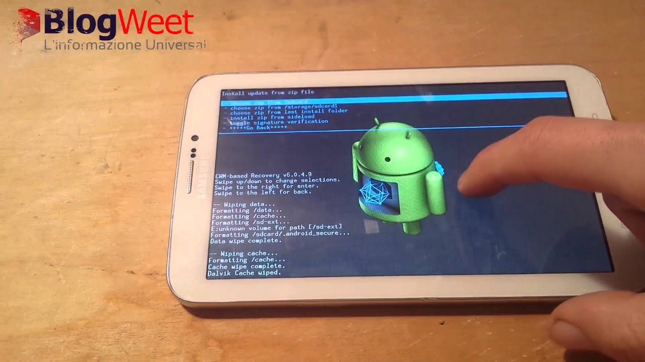 [GUIDA] Come installare ROM NoleKat 1.0 su Samsung Galaxy Tab 3 ( SM-T211 Wifi-3g ) - YouTube