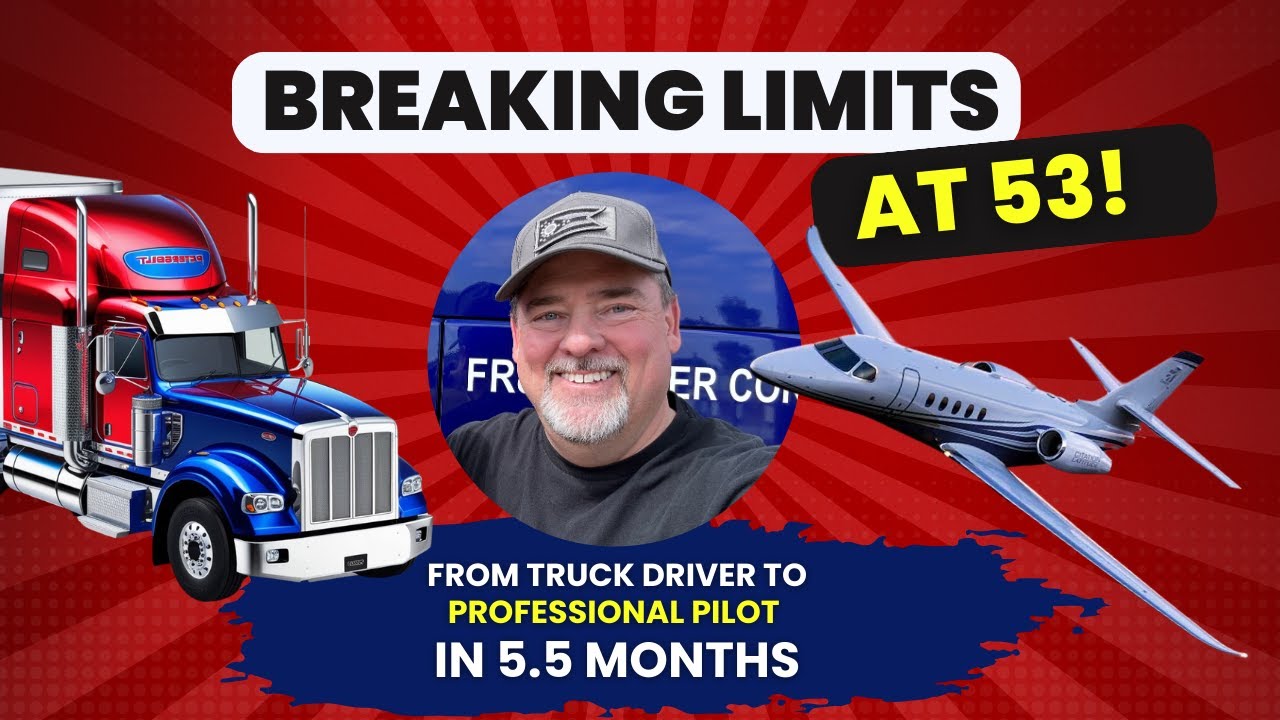 Can a 53 year old commercial truck driver become an airline pilot ...
